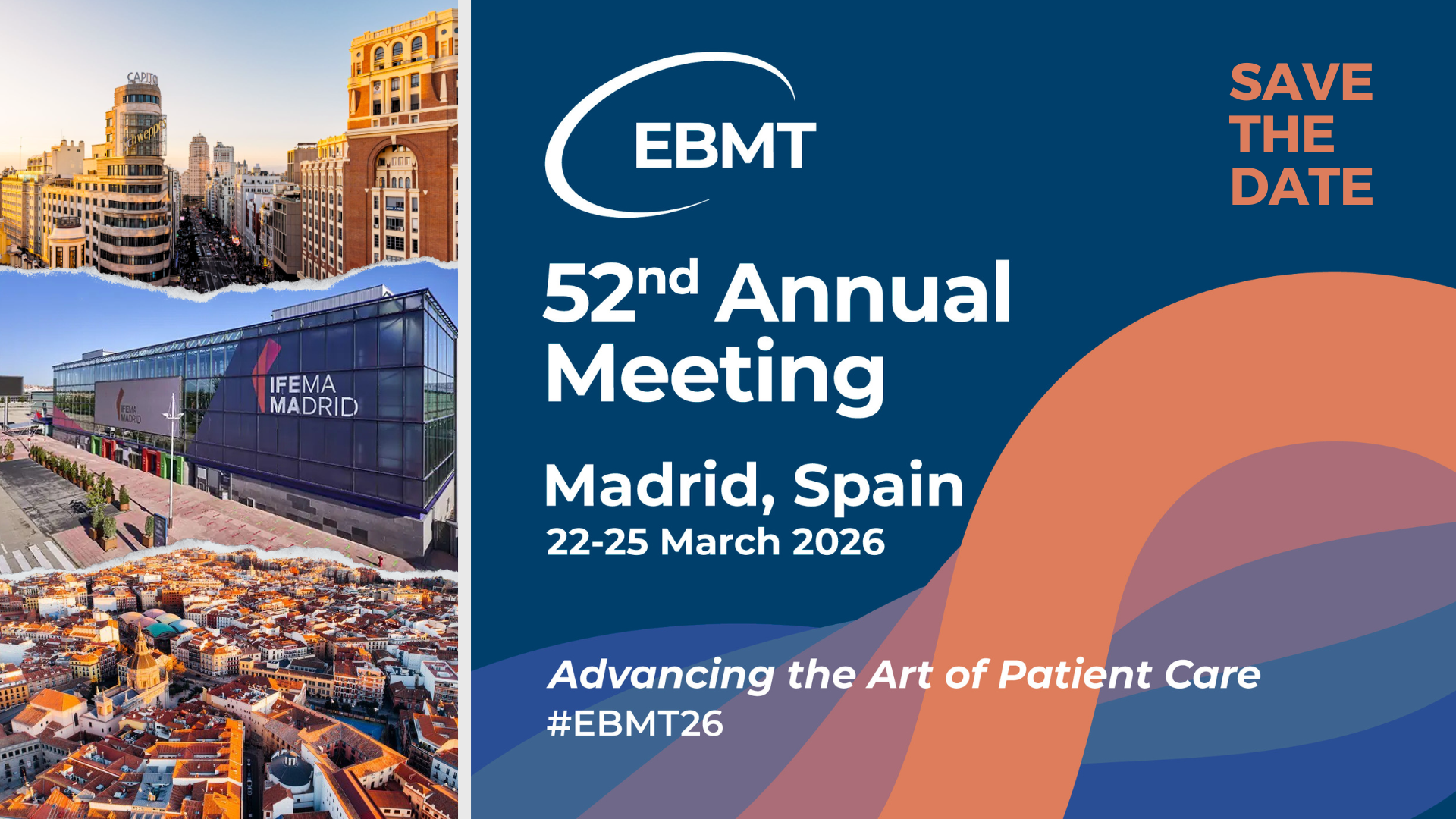 EBMT-2026年第52届欧洲血液与骨髓移植学会年会(EBMT2026)- 52nd EBMT Annual Meeting 2026 ...